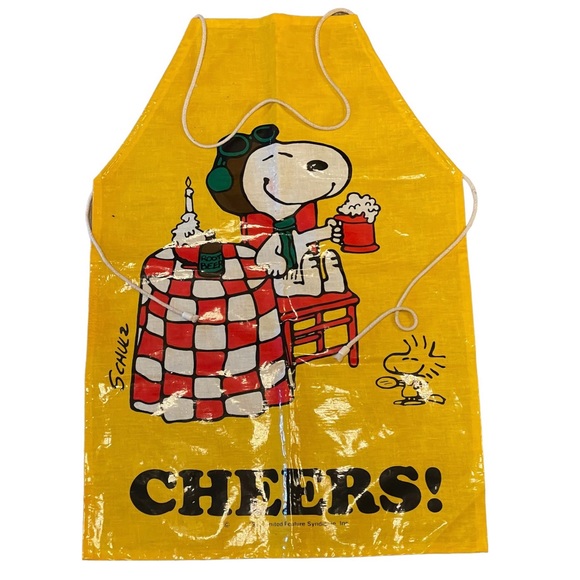 kitchen slicker | Kitchen | Vintage 965 Peanuts Snoopy Kitchen Slicker ...